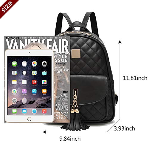 IHAYNER Women’s Backpack 3-pieces Fashion PU Leather Simple Design Bags Travel Backpack for Women