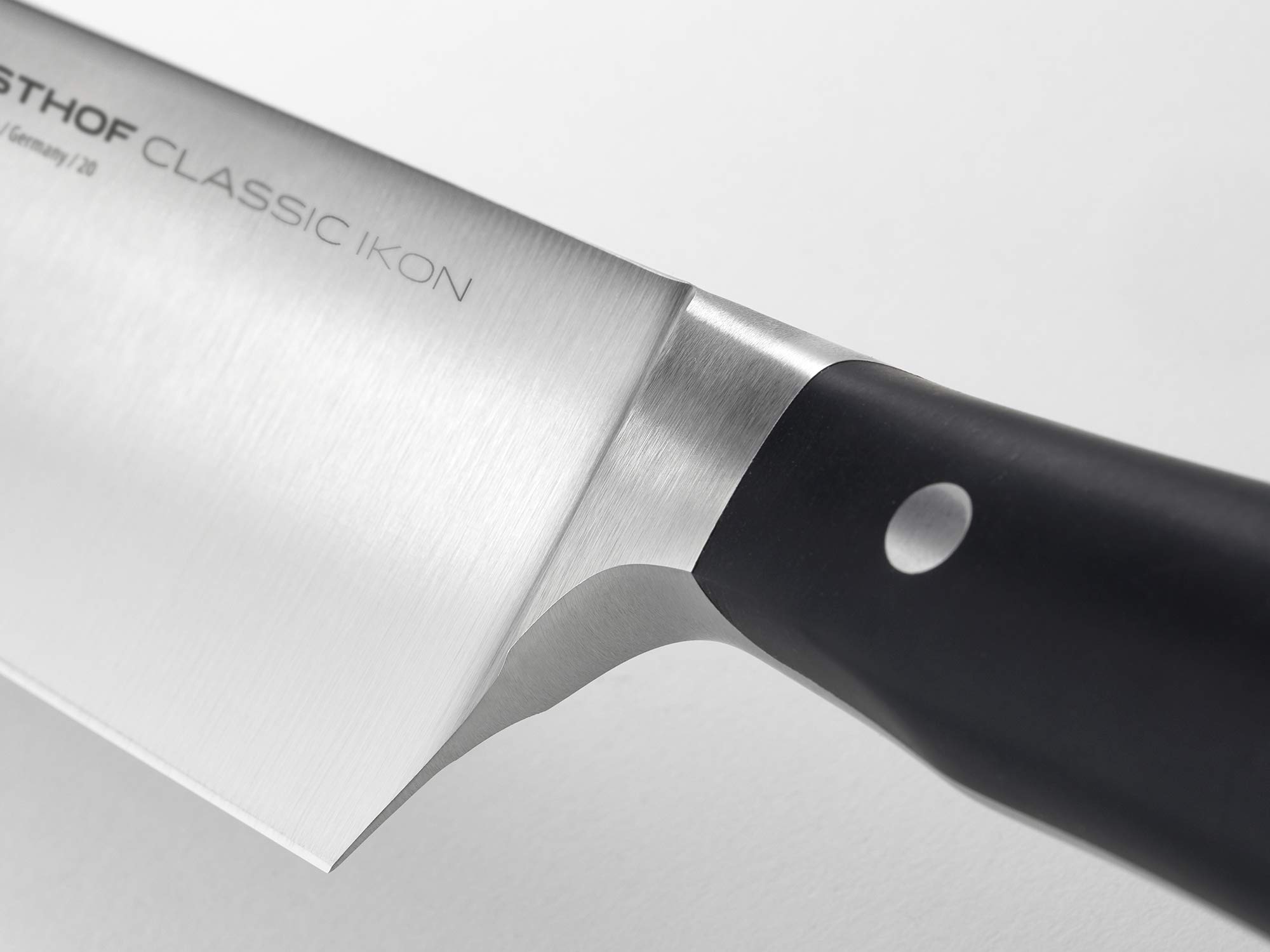 Wusthof 1040330126 Classic IKON Chef’s Knife, 10-Inch, Black