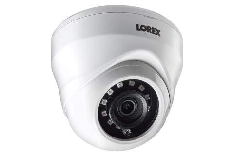 Lorex LAE221 Indoor/Outdoor 1080p HD Analog MPX Security Dome Camera, 3.6mm, 130ft IR Night Vision, Works with Lorex MPX DVR, Camera Only, White,2PK (M.) (Renewed)