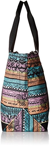 Sakroots New Adventure Finch Large Tote, Sherbet one World