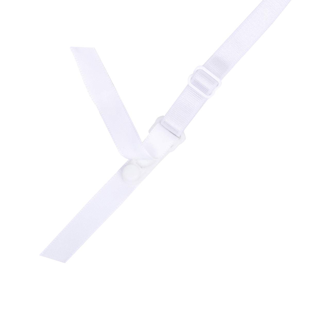 Women's Lace Garter Belt for Thigh High Stockings(White)