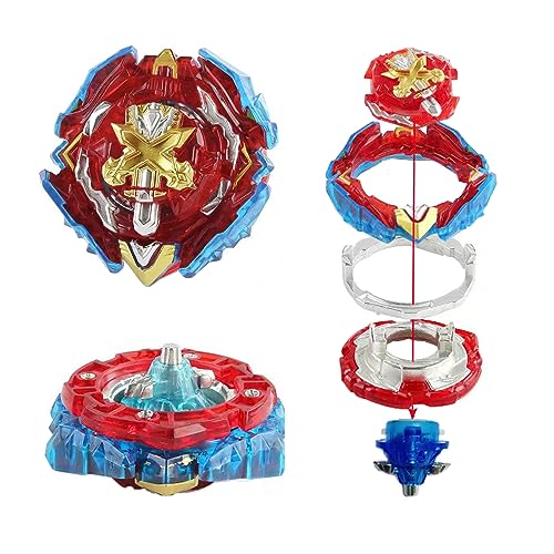 Battling Tops Burst Battle B-188 Guilty Longinus Kr MDS-2 Gyro Toys for Kids with B-184 Custom Bey Launcher (B-200)