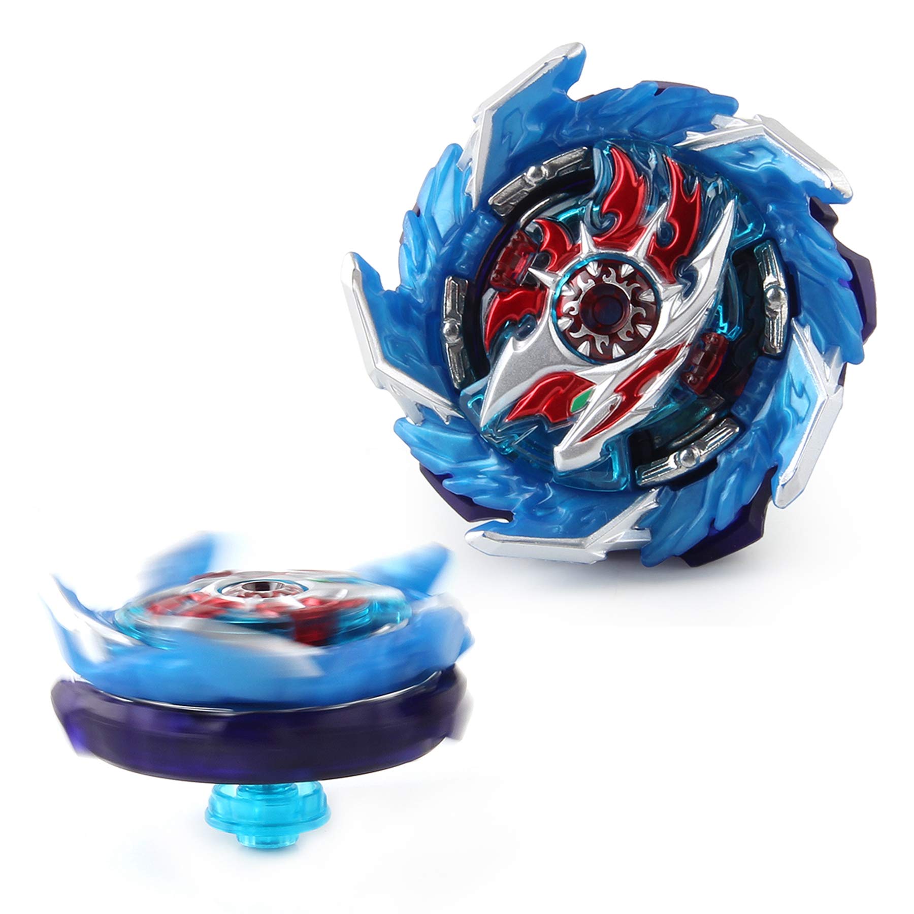 Burst Super King B-160 King Helios .Zn 1B Starter Booster with Bey Battle Burst Sparking Launcher LR Left and Right Spin and Grip Spinning Top Toys Set