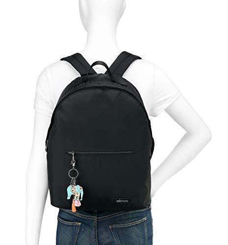 Sakroots Women's Windemere, Black Nylon