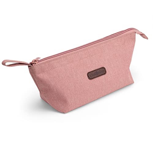Gutliebe Pencil Case Multifunctional Pencil Pouch Pen Bag Marker Case Pouch Pencil Holder Compact Capacity for High Middle Primary School Student Teen Boy Portable (Pink)