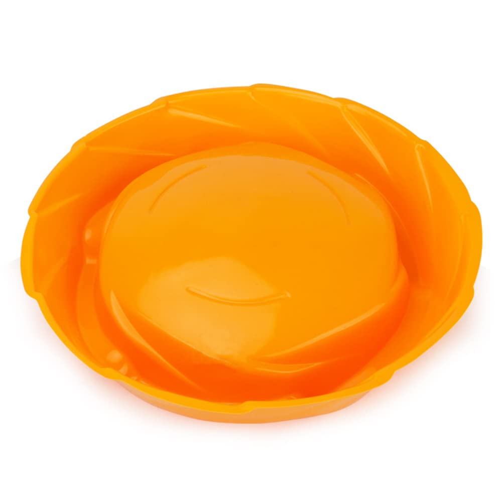 EssTe Battling Tops Stadium for Burst Gyro Toys Metal Fusion Arena (Orange Stadium)