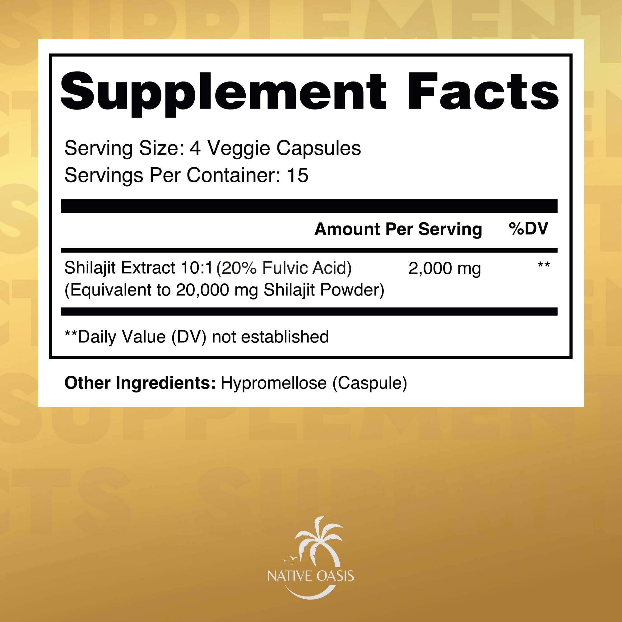 (2 Bottles) Shilajit Supplement for Men & Women | Shilajit Pure Himalayan Organic (2,000 mg) Natural Shilajit Capsules | Fulvic Acid Supplement | Rich with Trace Minerals | 120 Count.