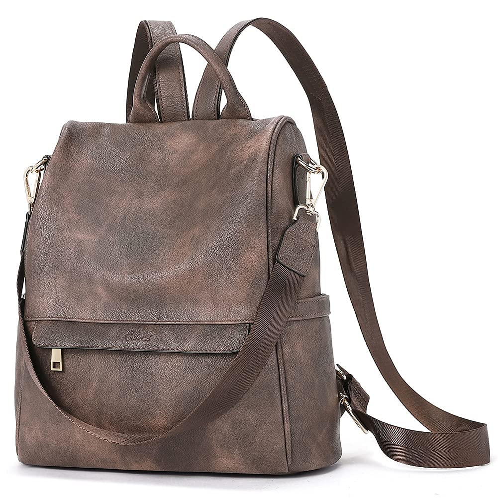 CLUCI Women Backpack Purse Bundles with Women Wallet