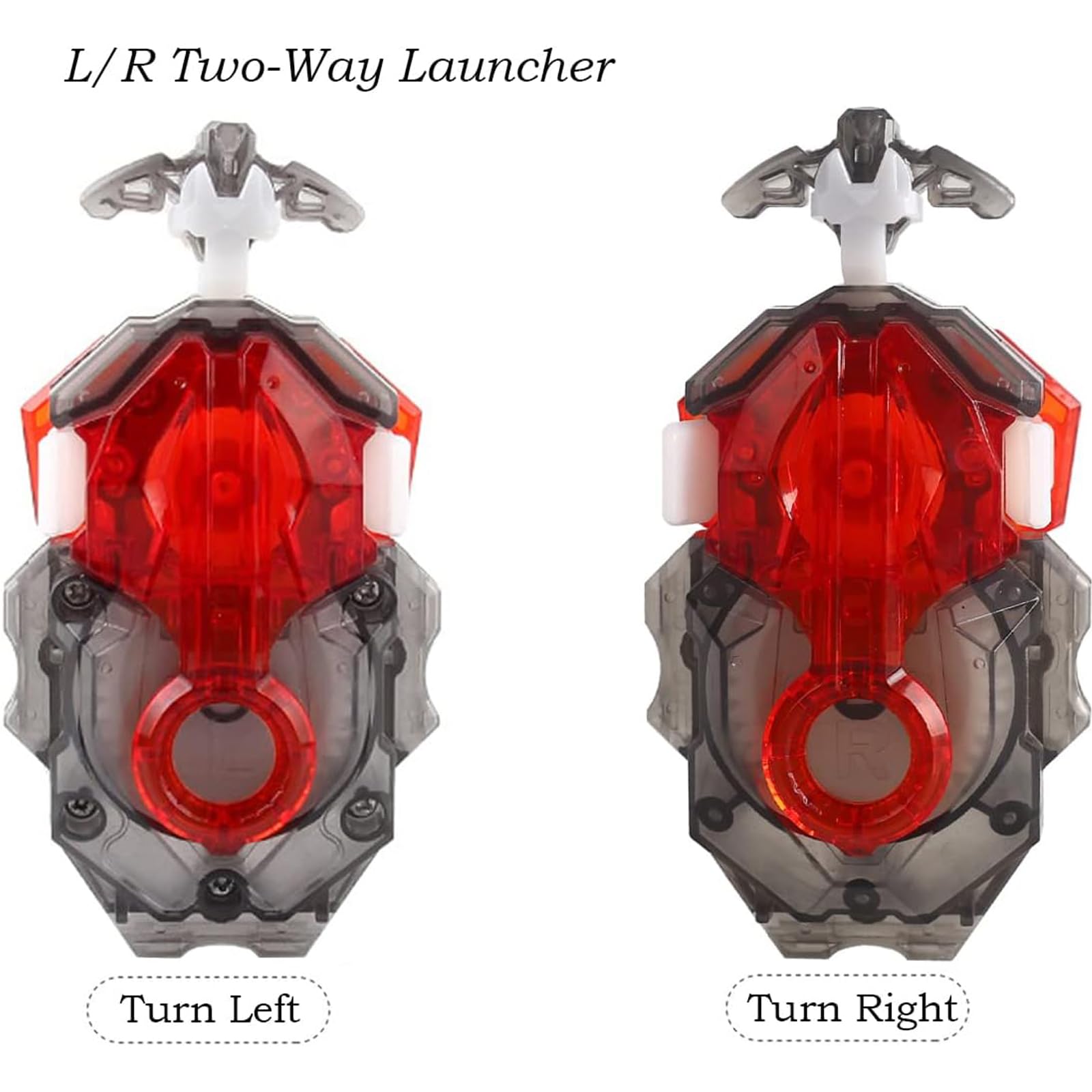 Battling Tops Burst Battle B-201 Gyro Toy Set with B-184 and B-200 Left & Right Launchers
