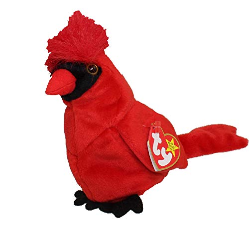 Ty Beanie Baby Mac - MWMT (Bird Cardinal 1998) ^G#fbhre-h4 8rdsf-tg1324702