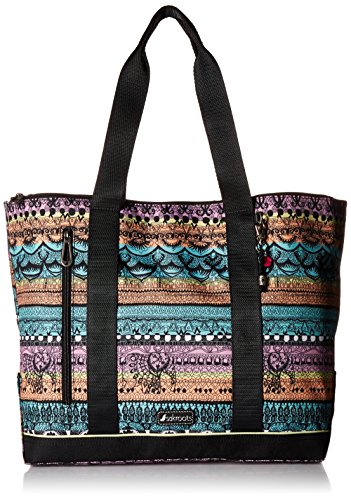 Sakroots New Adventure Finch Large Tote, Sherbet one World