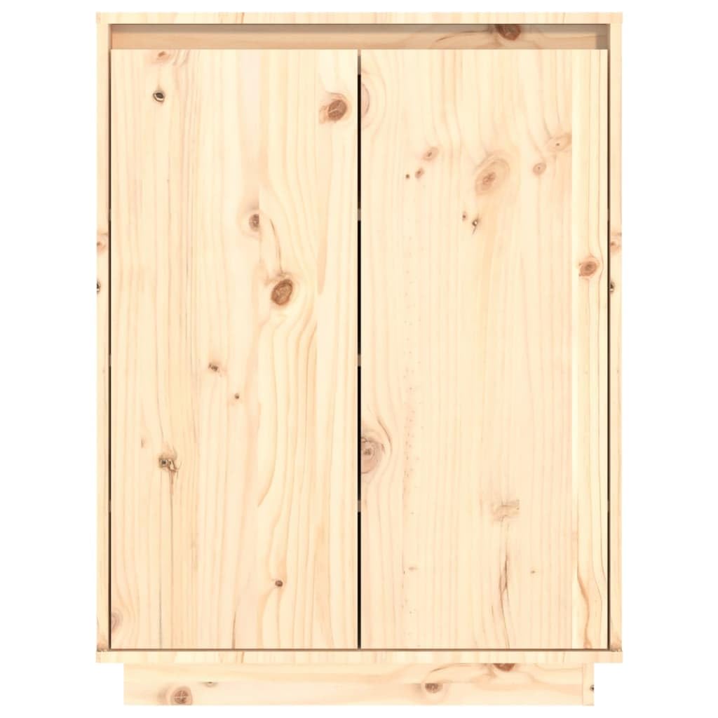 VRAXO Shoe Cabinet 23.6"x13.8"x31.5" Solid Wood Pine,Shoe Racks & Organizers-31.79lbs