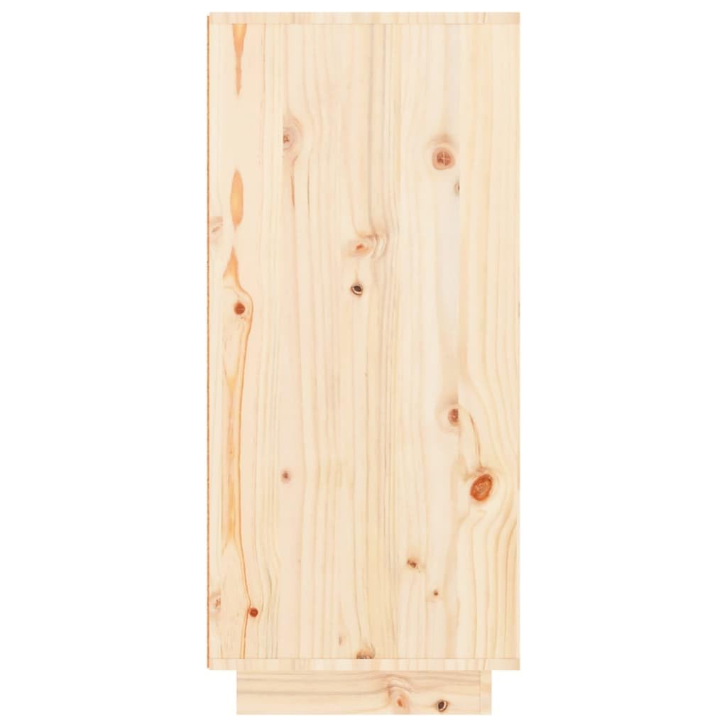 VRAXO Shoe Cabinet 23.6"x13.8"x31.5" Solid Wood Pine,Shoe Racks & Organizers-31.79lbs