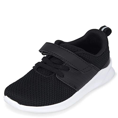 The Children's Place,baby-boys,Jogging Sneakers,Uniform Running Sneakers,Black,10 Toddler