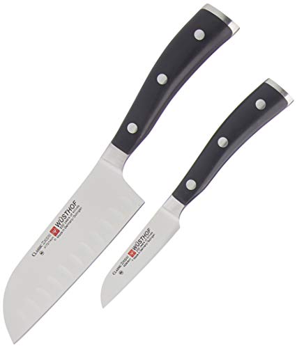 Wusthof Classic IKON Mini Asian Set, One Size, Black, Stainless