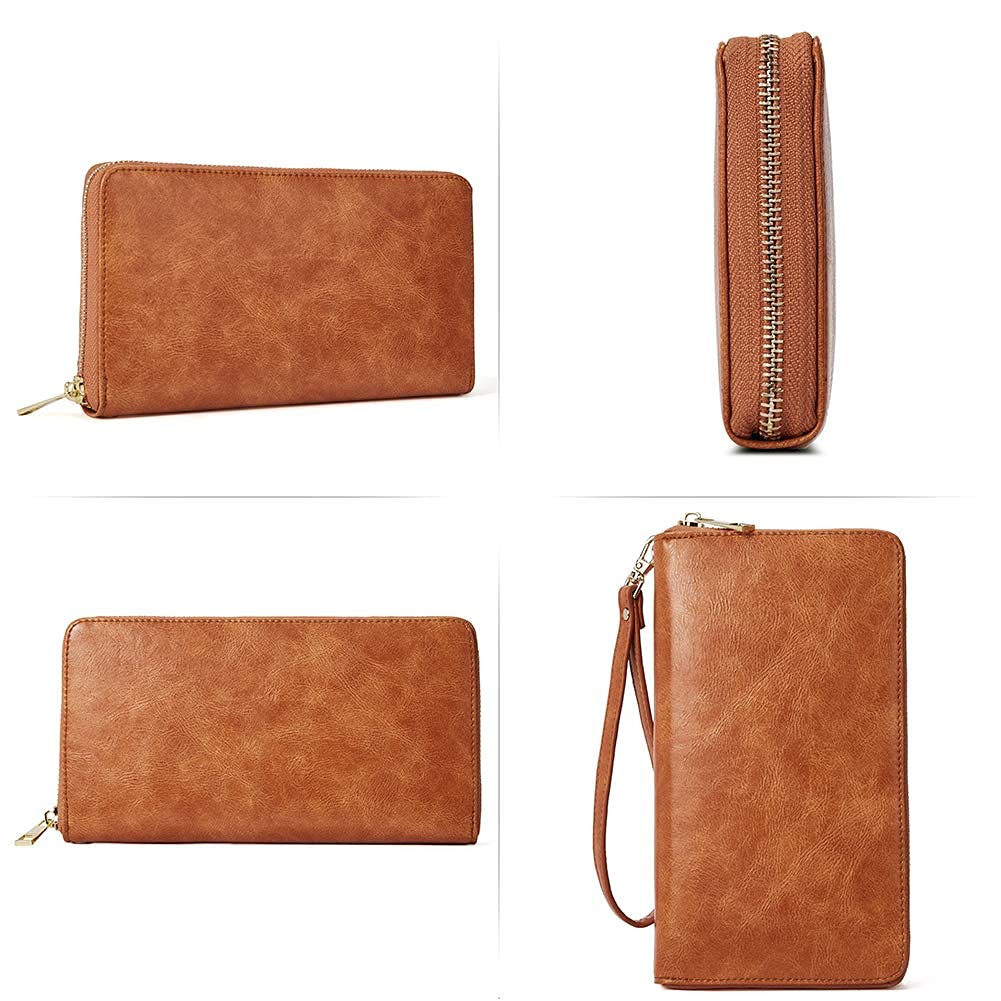 CLUCI Backpack Purse Bundles with Women Wallet