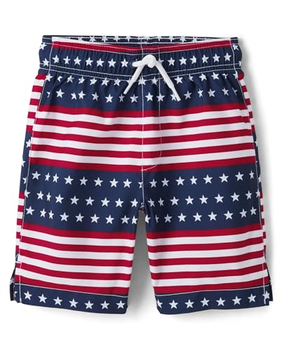 The Children's Place,and Toddler Boys Swim Trunks,Tidal,4T