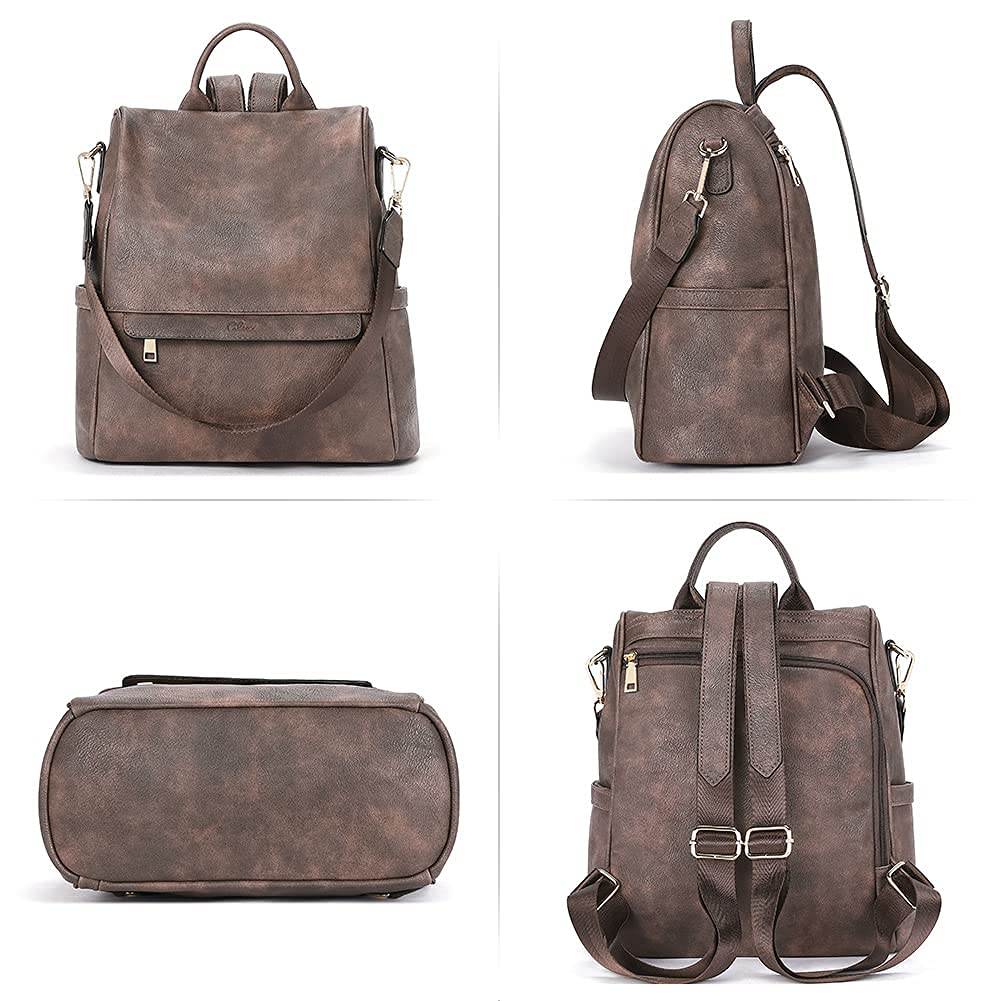 CLUCI Women Backpack Bundles with Wallet
