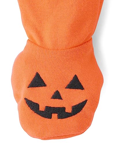 The Children's Place,and Toddler, Halloween Pumpkin Pajamas, Cotton,SUN GLOW,3T