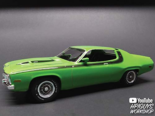 MPC 1974 Plymouth Road Runner - 1/25 Scale Model Car Kit - Buildable Vintage Vehicles for Kids and Adults