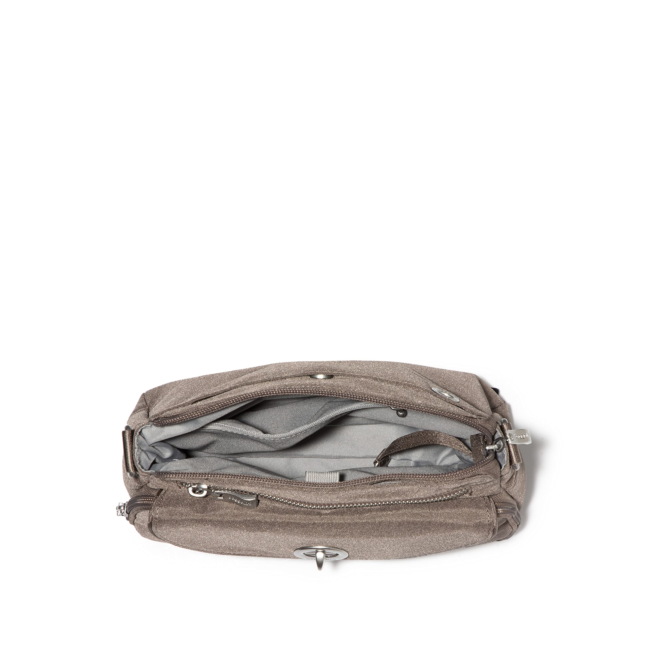 Baggallini Women's Calais Crossbody Bag, Portbello Shimmer