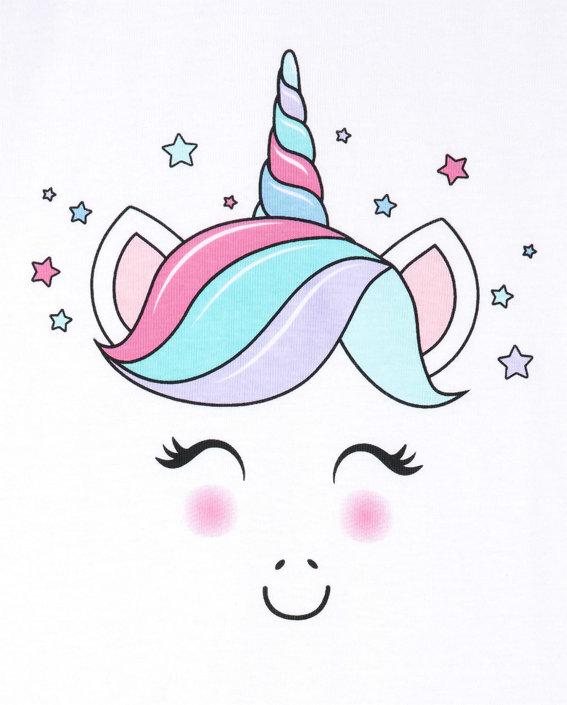 The Children's Place girls Long Sleeve Top and Pants Pajama Set Unicorn/Koala 2 pack Kids - PJ set 8