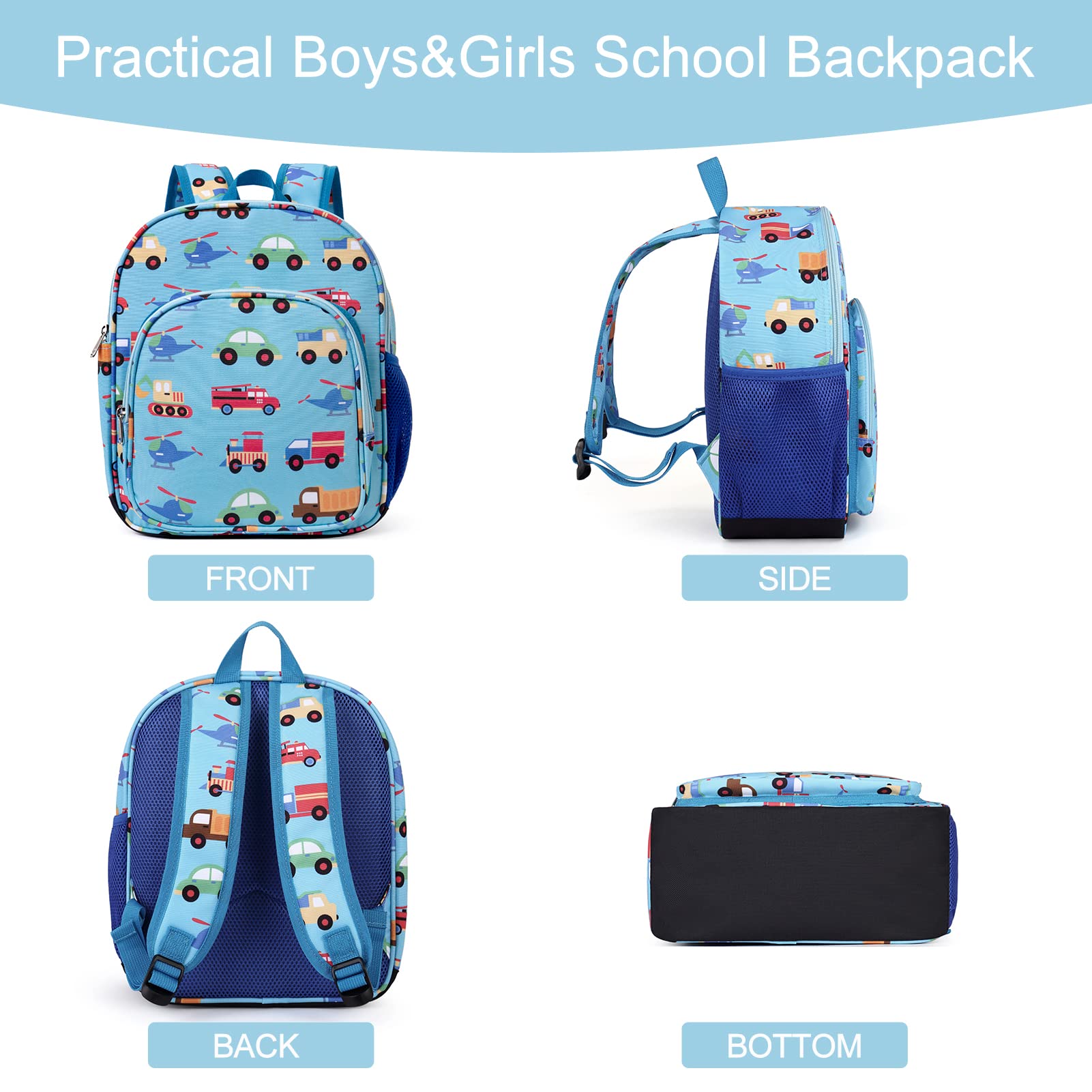 CLUCI Small Backpack Purse for Women Bundles Kids Backpack for Boys Girls