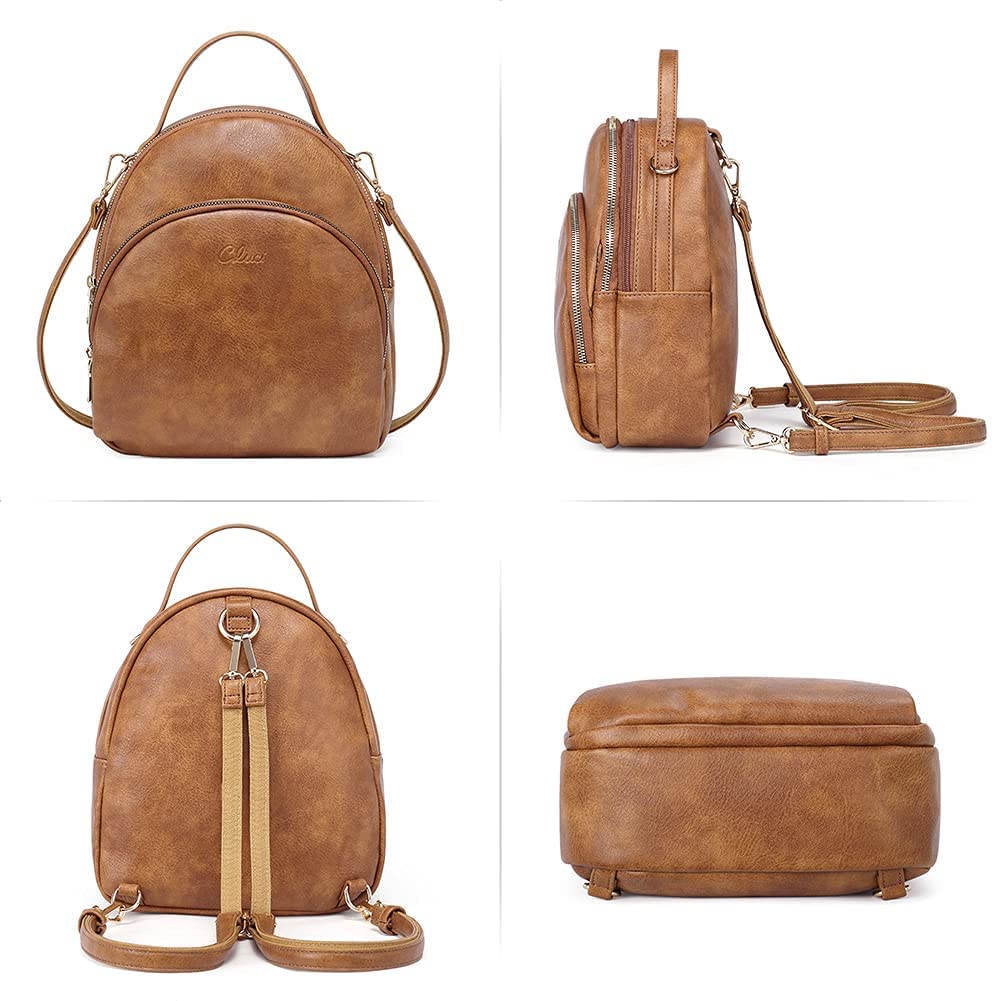 CLUCI Backpack Purse bundles with Small Daypack