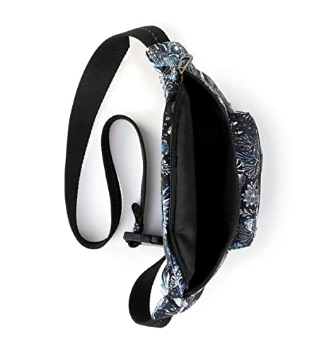 Sakroots Womens On The Go Sling Belt Bag, Midnight Seascape, One Size US