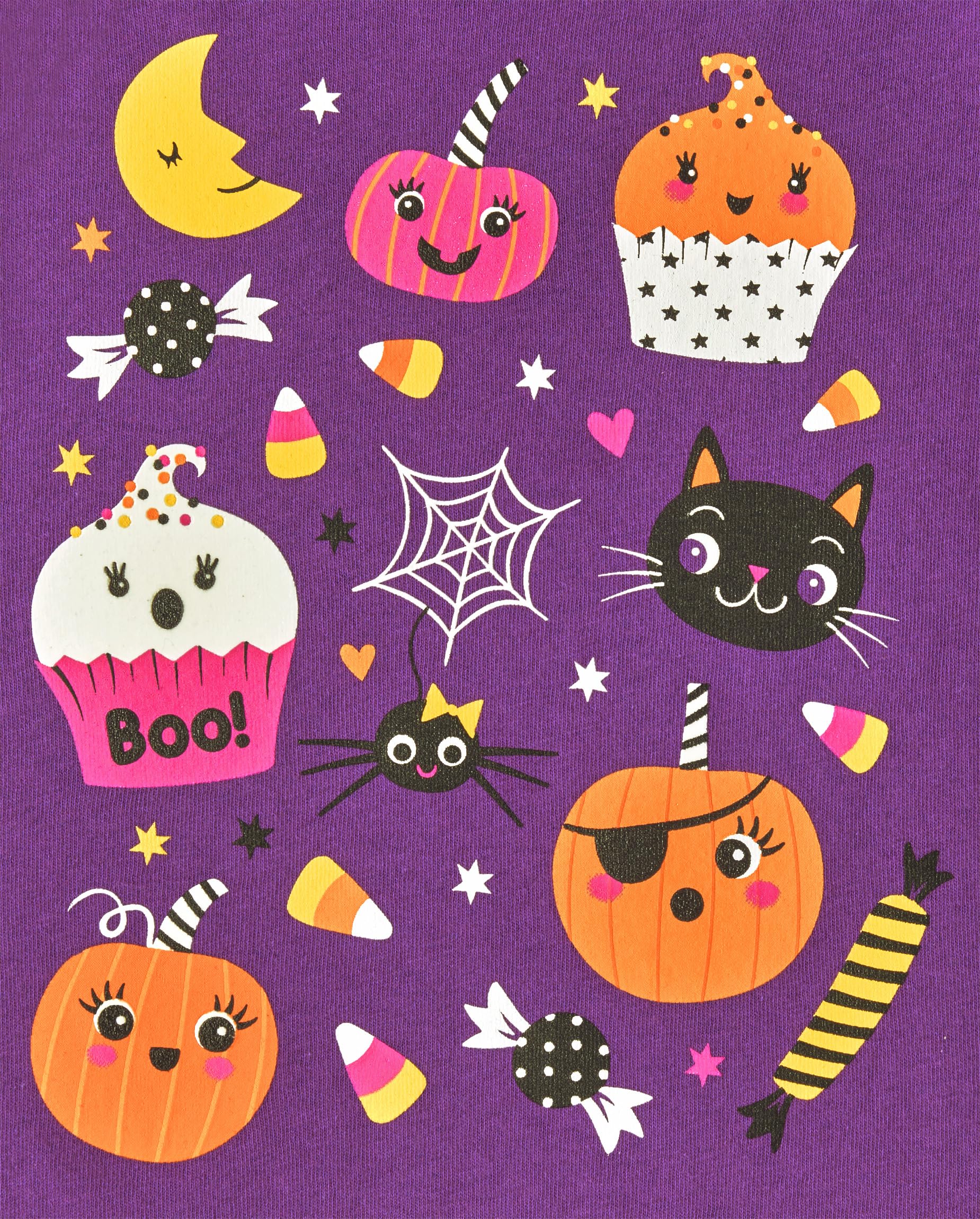 The Children's Place,and Toddler Halloween Long Sleeve Graphic T-Shirt,12-18 Months