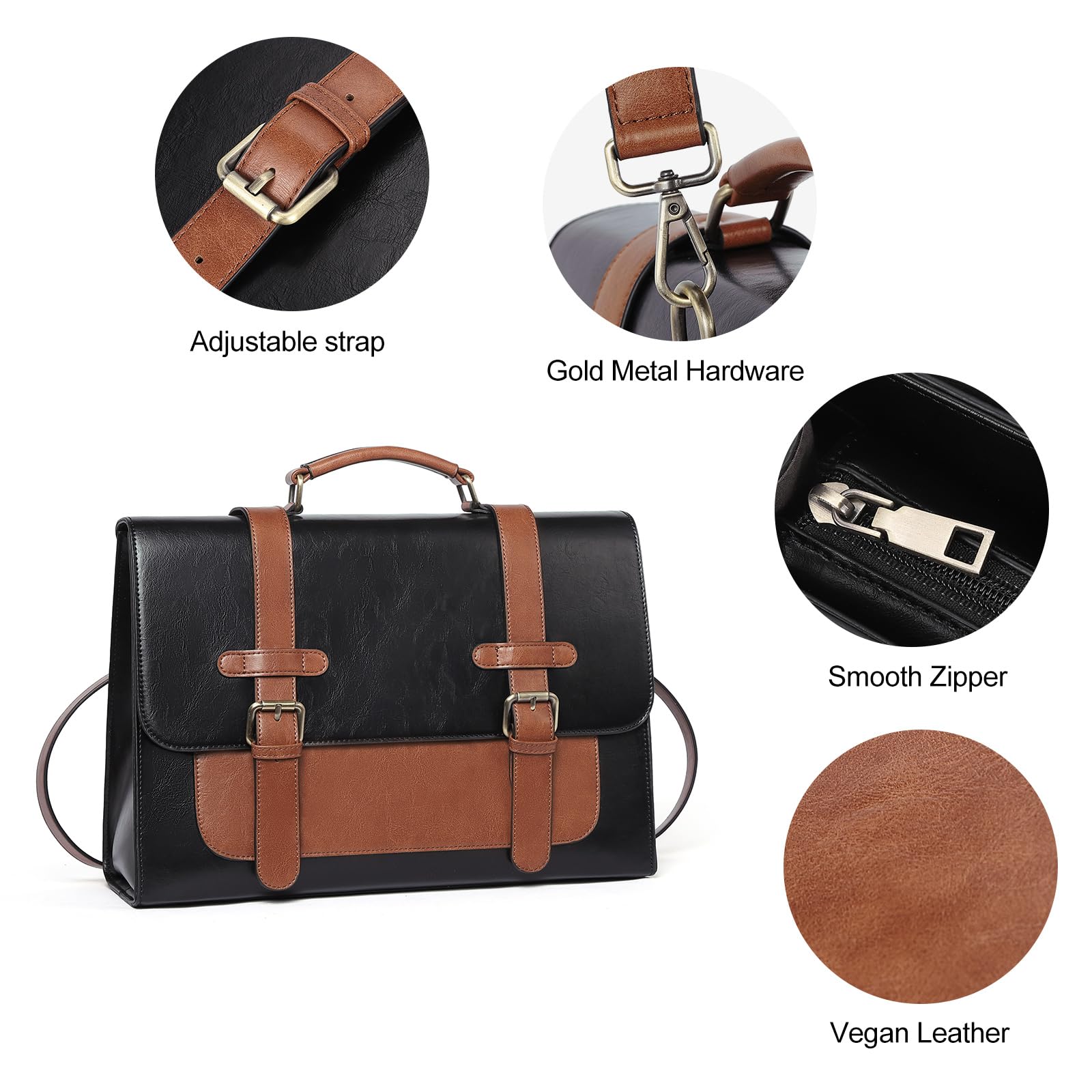 CLUCI Womens Backpack Purse Women Backpack Briefcase