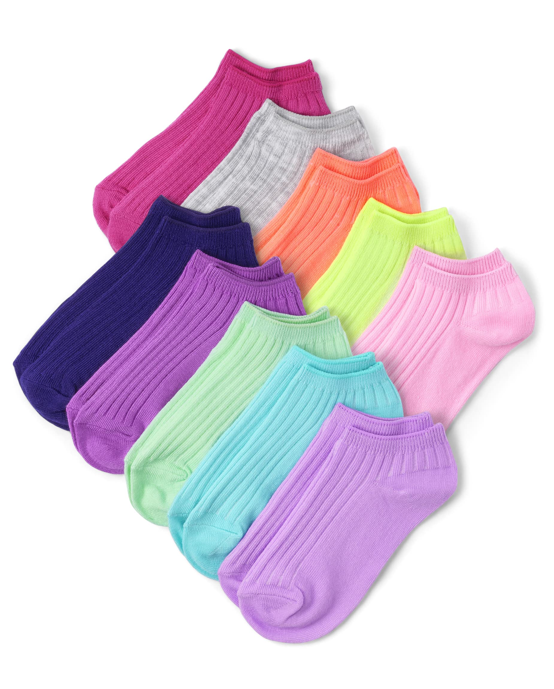 The Children's Place Baby Boys Ankle 10-pack Socks, Multi Clr 10 Pack, Small US