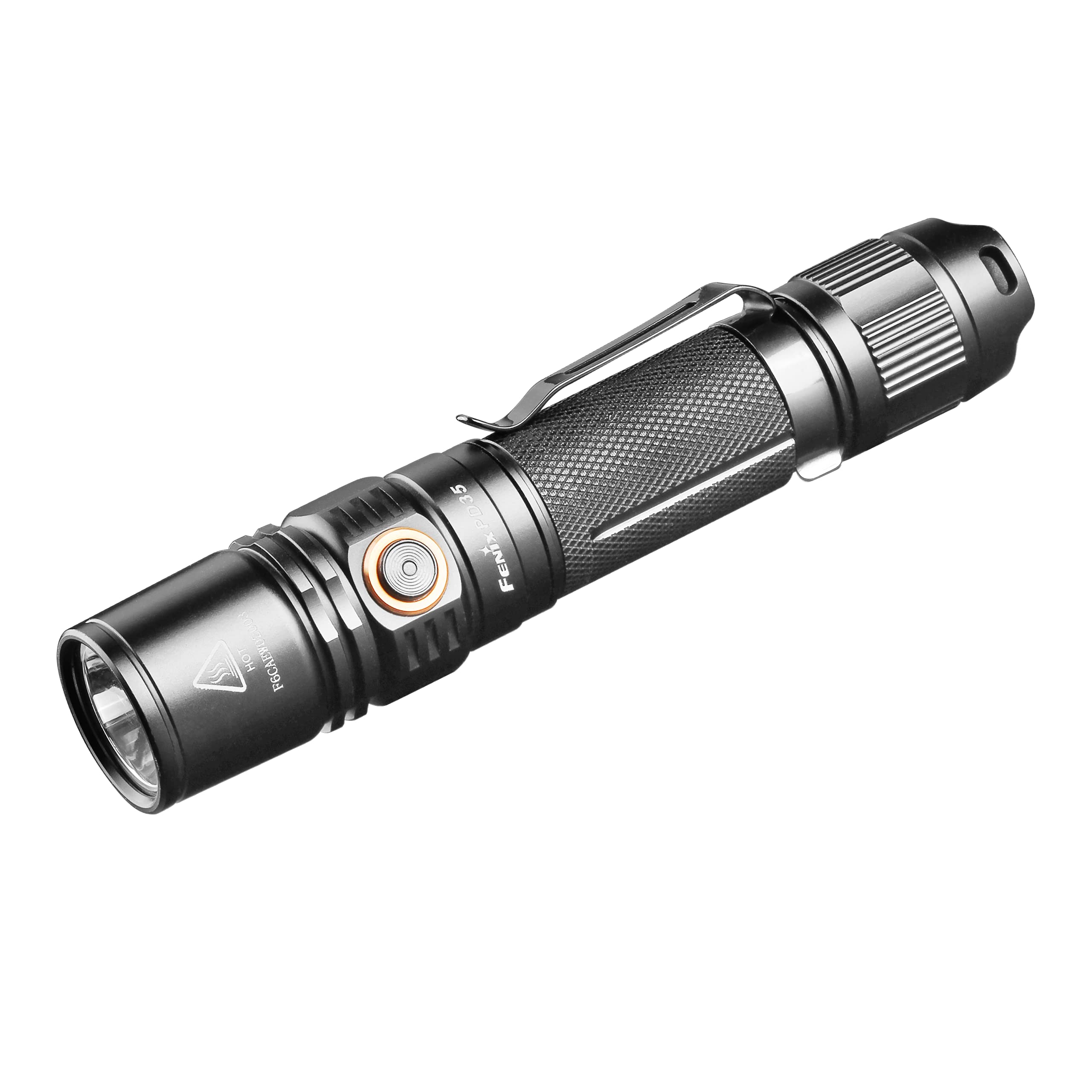 FENIX Unisex PD35 V2.0 Torch, Black,Small