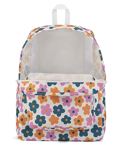 JanSport Superbreak Backpack - Durable, Lightweight Premium Backpack, Funky Floret