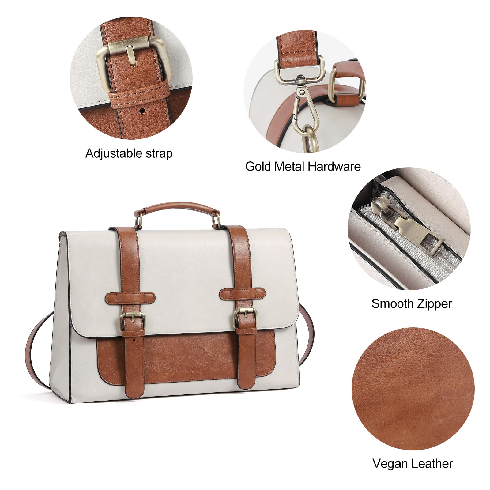 CLUCI Womens Backpack Purse Women Backpack Briefcase
