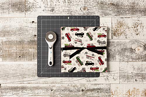 Cricut Rotary Cutter - Rotary Cutter for Fabric, Sewing and Quilting Projects - Compatible For Both Right- and Left-Handed Use - [60mm]