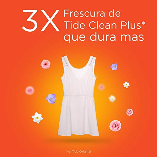 Tide Plus Febreze Freshness HE Turbo Clean Liquid Laundry Detergent, Spring Renewal Scent, 2.72 L (59 Loads) (Packaging May Vary)