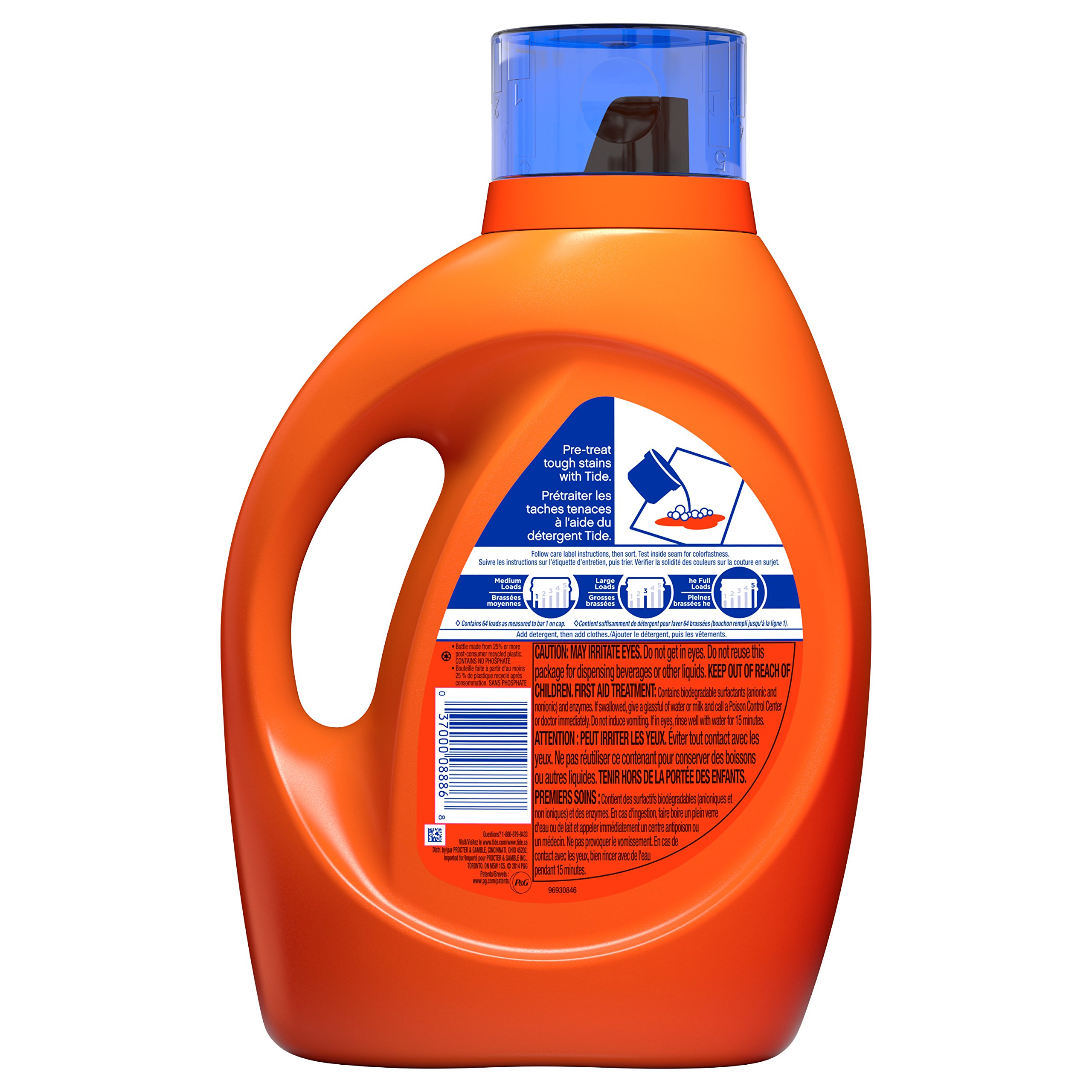 Tide Liquid Laundry Detergent, Original, 64 loads