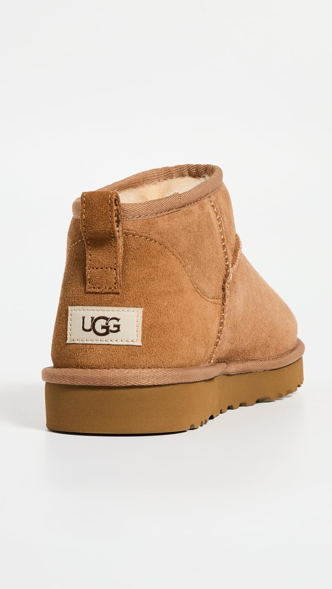 UGG Men's Classic Ultra Mini Boot, Chestnut, 12