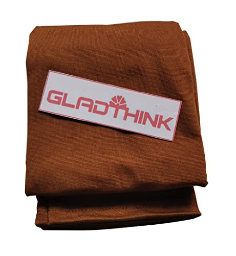 GladThink Womens 2 pieces Muslim Hijab Scarf With More colors Brown