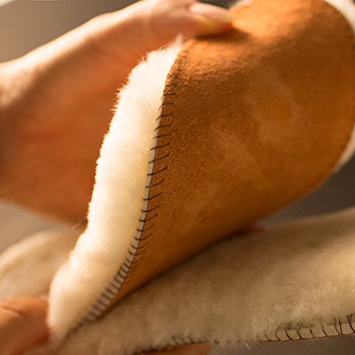 Australian Sheepskin Insoles,Thick and Warm Wool Insole,Women Men Replacement Insole (8 M US Women)