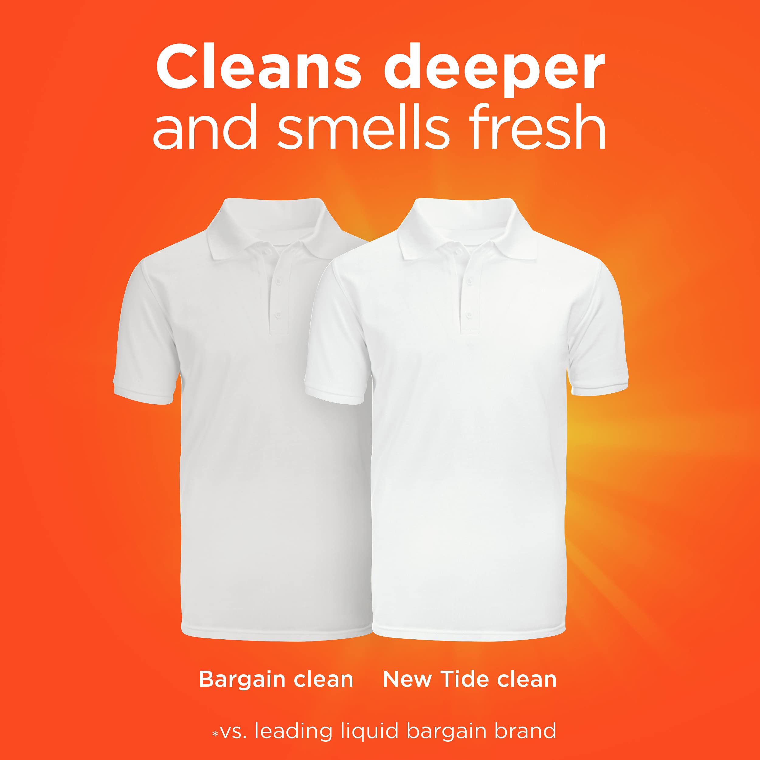 Tide Liquid Laundry Detergent Soap, High Efficiency (HE), Original Scent, 64 Loads (Pack of 2)