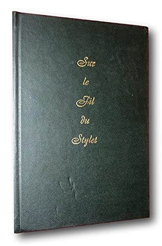 Rare SIGNED Sur Le Fil du Stylet Photographies Albano Silva Pereira Hardcover Photos [Hardcover] Albano Silva Pereira