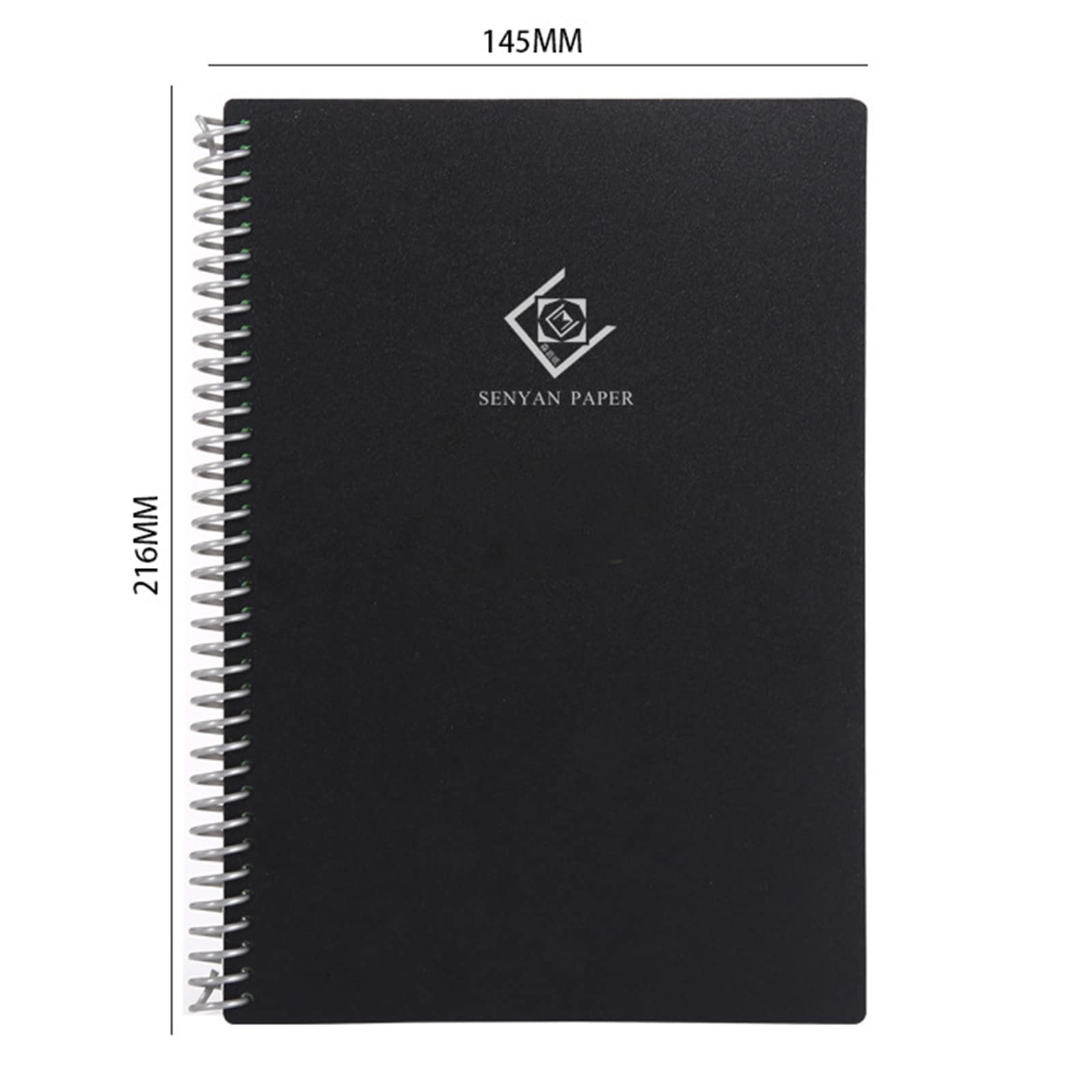 Yinuoday Smart Reusable Notebook A5 Smart Notebook Eco-Friendly Erasable Notebook Waterproof Notepad with Pen Cloth