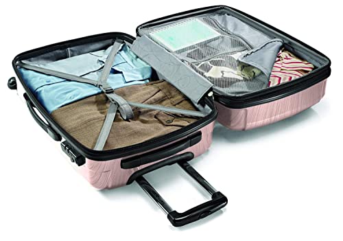 Samsonite Winfield 2 Hardside Expandable Luggage with Spinner Wheels (Artic Pink, 2-Piece Set (20/28))