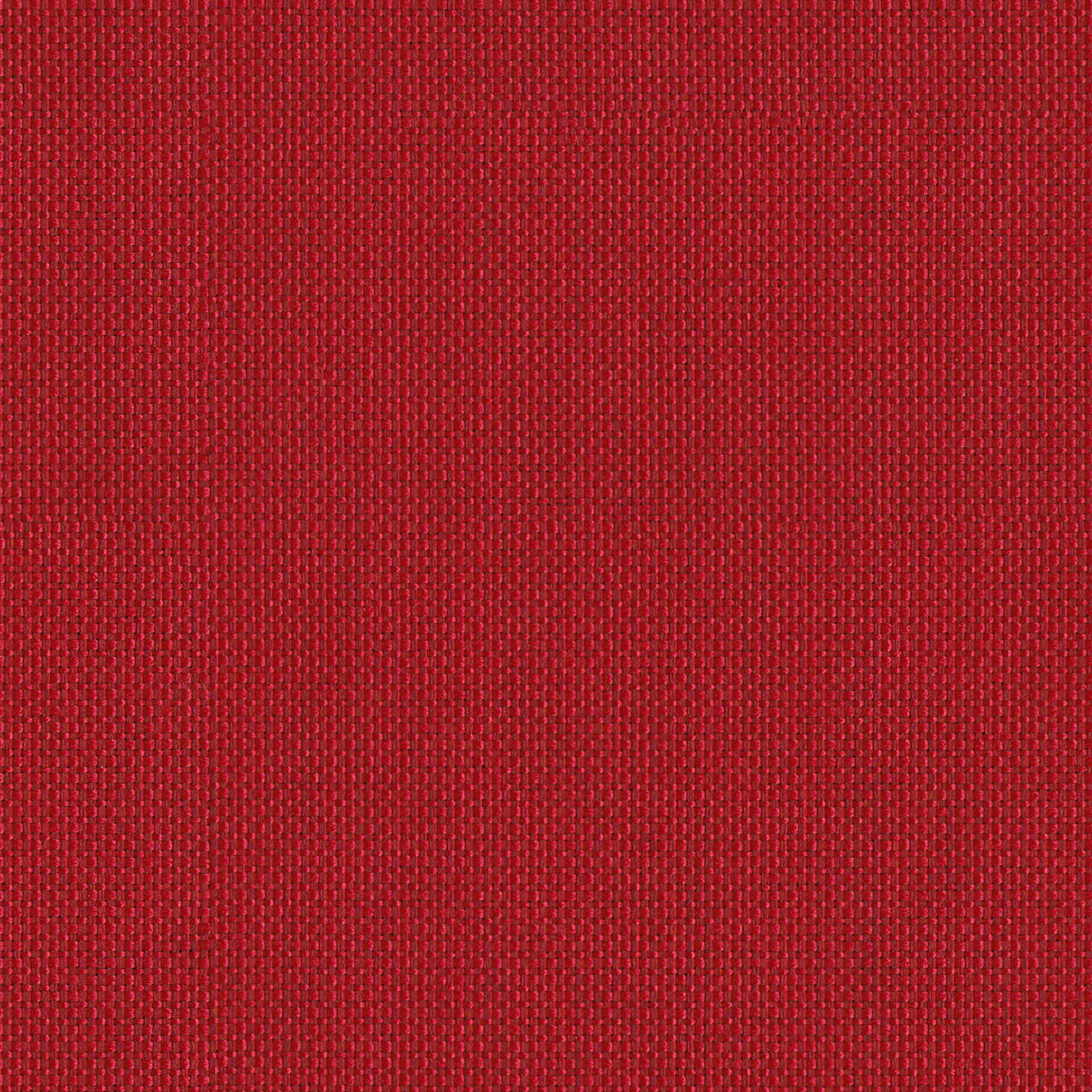 Honeycomb Indoor/Outdoor Textured Solid Scarlet Red Square Tufted Seat Cushion: Recycled Polyester Fill, Weather Resistant, Pack of 2 Patio Cushions: 17" W x 17" D x 4" T
