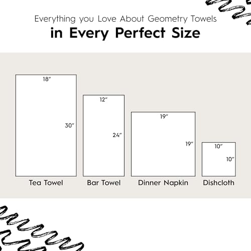 GEOMETRY Christmas Kitchen Towels - Quick Dry Microfiber Cloth Dish Towels for Kitchen Drying - Premium Quick Dry Towel (Classy Christmas, 1 Pack)