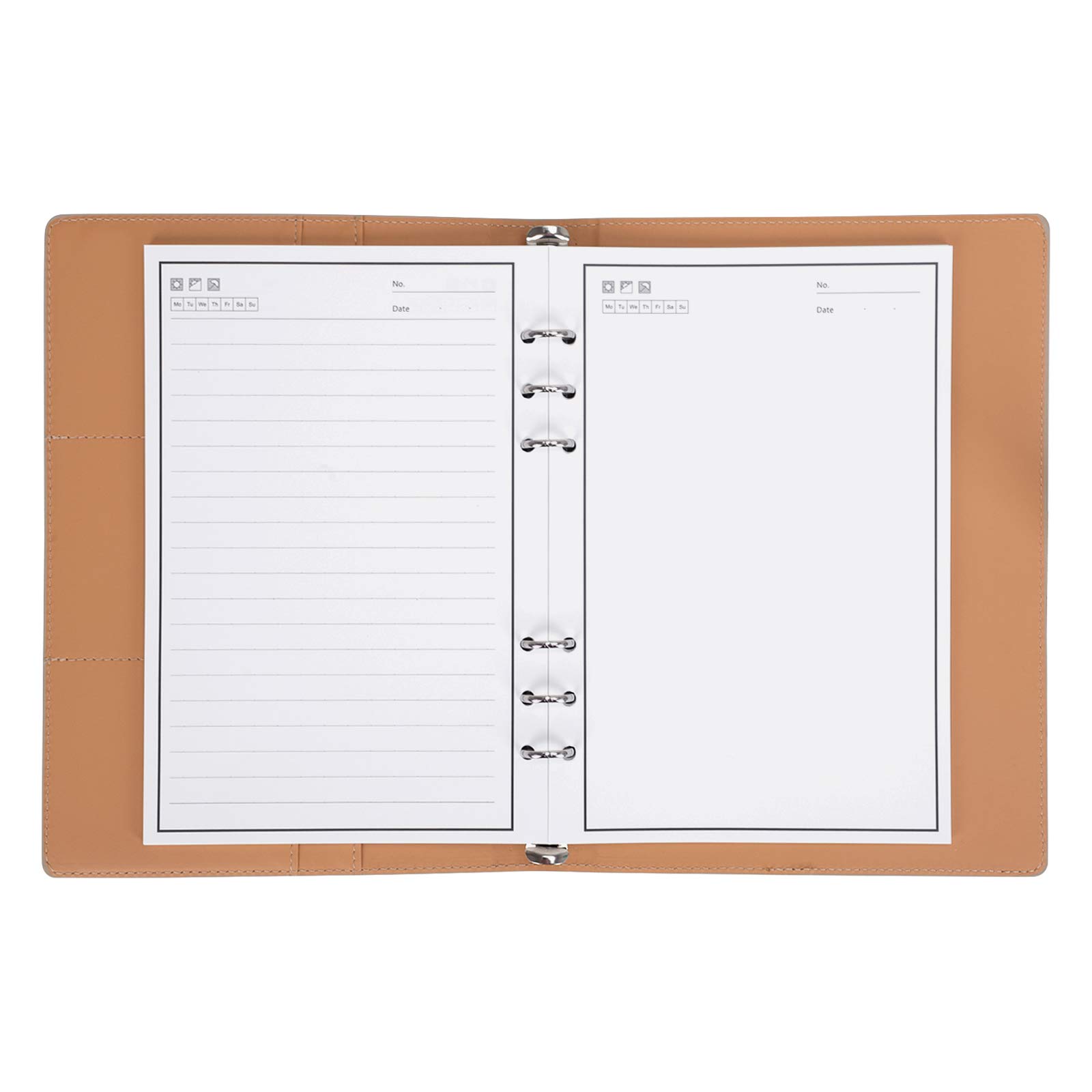 A5 Smart Waterproof Notebook Loose-Leaf Journal Erasable Notebook Mori Rock Paper Repeat Portable Unisex Notebook Includes Special Erasable Pen