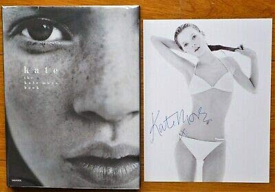SIGNED KATE MOSS BOOK - 1995 SPECIAL HARDCOVER 1ST EDITION W/ SIGNED PHOTO NICE! [Hardcover] unknown