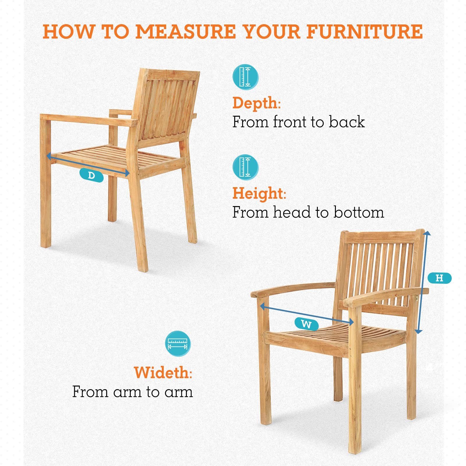 EAGLE PEAK Tufted Outdoor/Indoor High Back Patio Chair Cushions, Set of 2, 46'' x 22'', Red Stripes